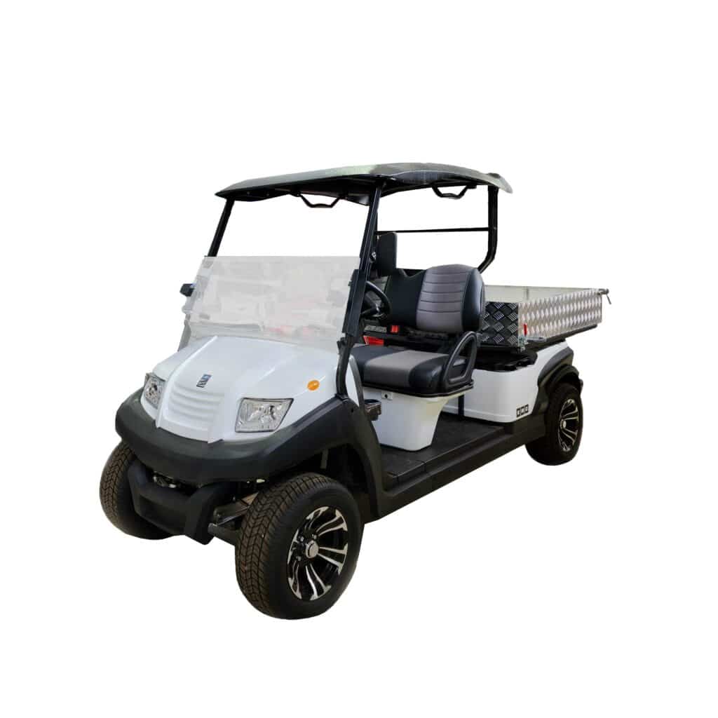 EMC Vantage LWB 2 Seat Long Tray Utility – Industrial Vehicles